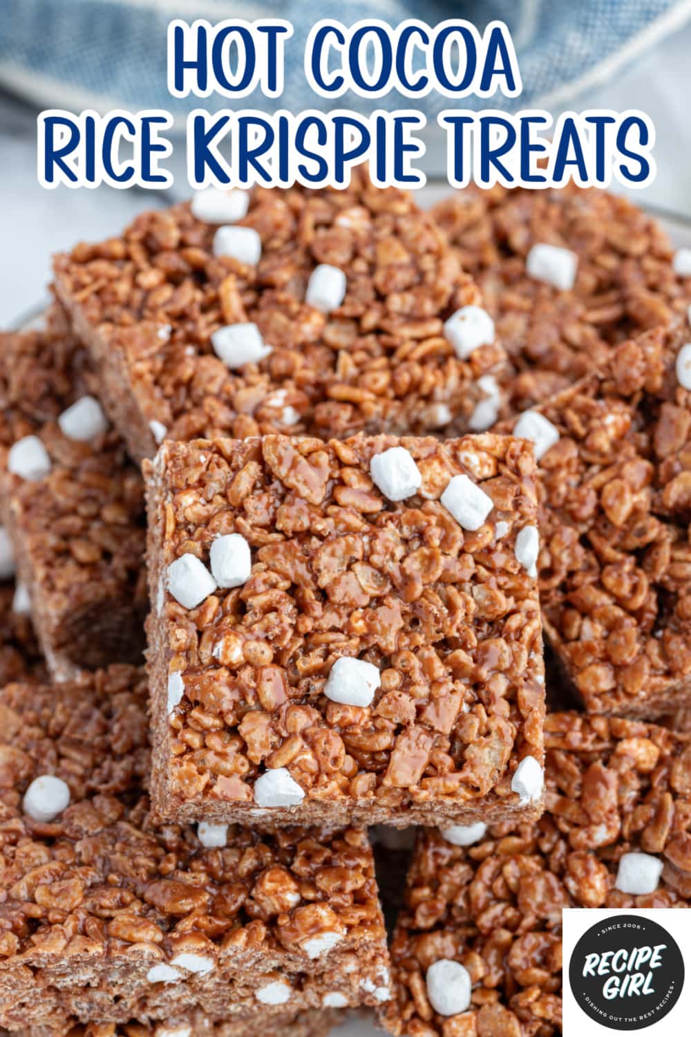 Hot Cocoa Rice Krispie Treats - Recipe Girl®