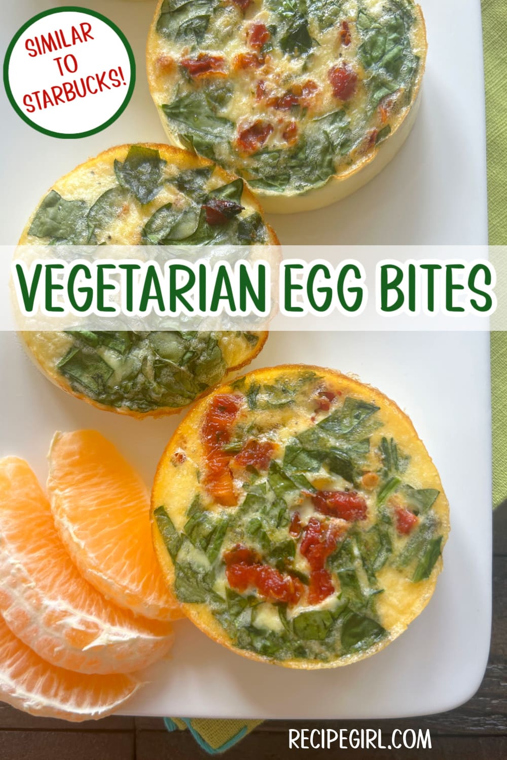 Vegetarian Egg Bites - Recipe Girl®