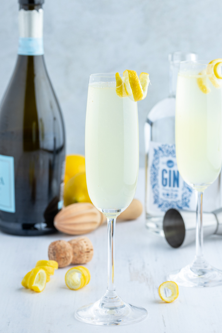 French 75 Cocktail - Recipe Girl®