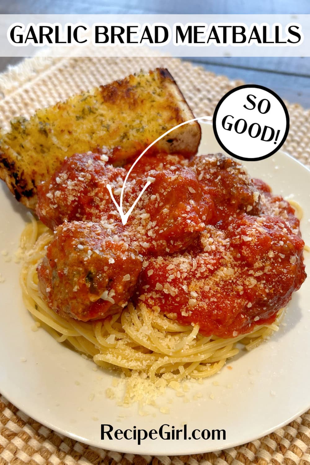 Garlic Bread Meatballs - Recipe Girl®
