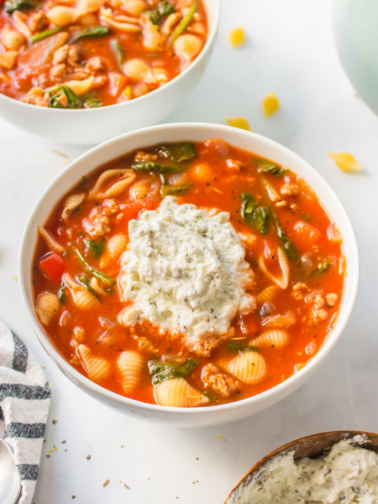 Chicken Alfredo Soup - Recipe Girl®