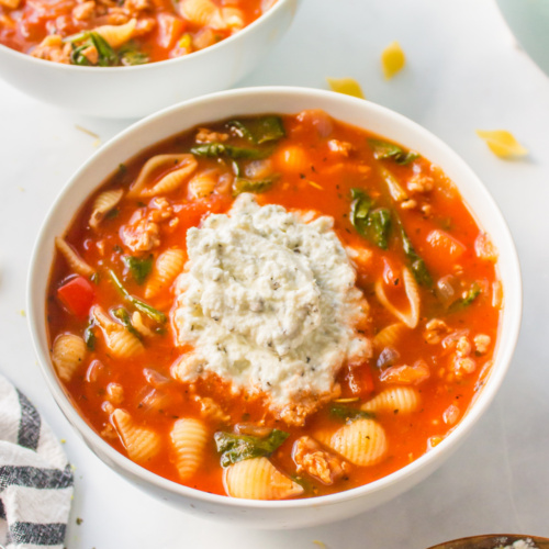 Unstuffed Shells Soup - Recipe Girl®