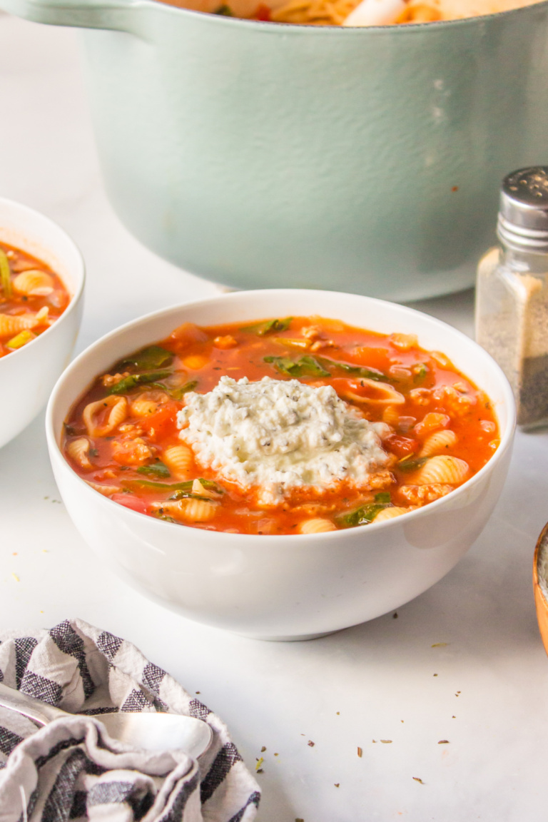 Unstuffed Shells Soup - Recipe Girl®
