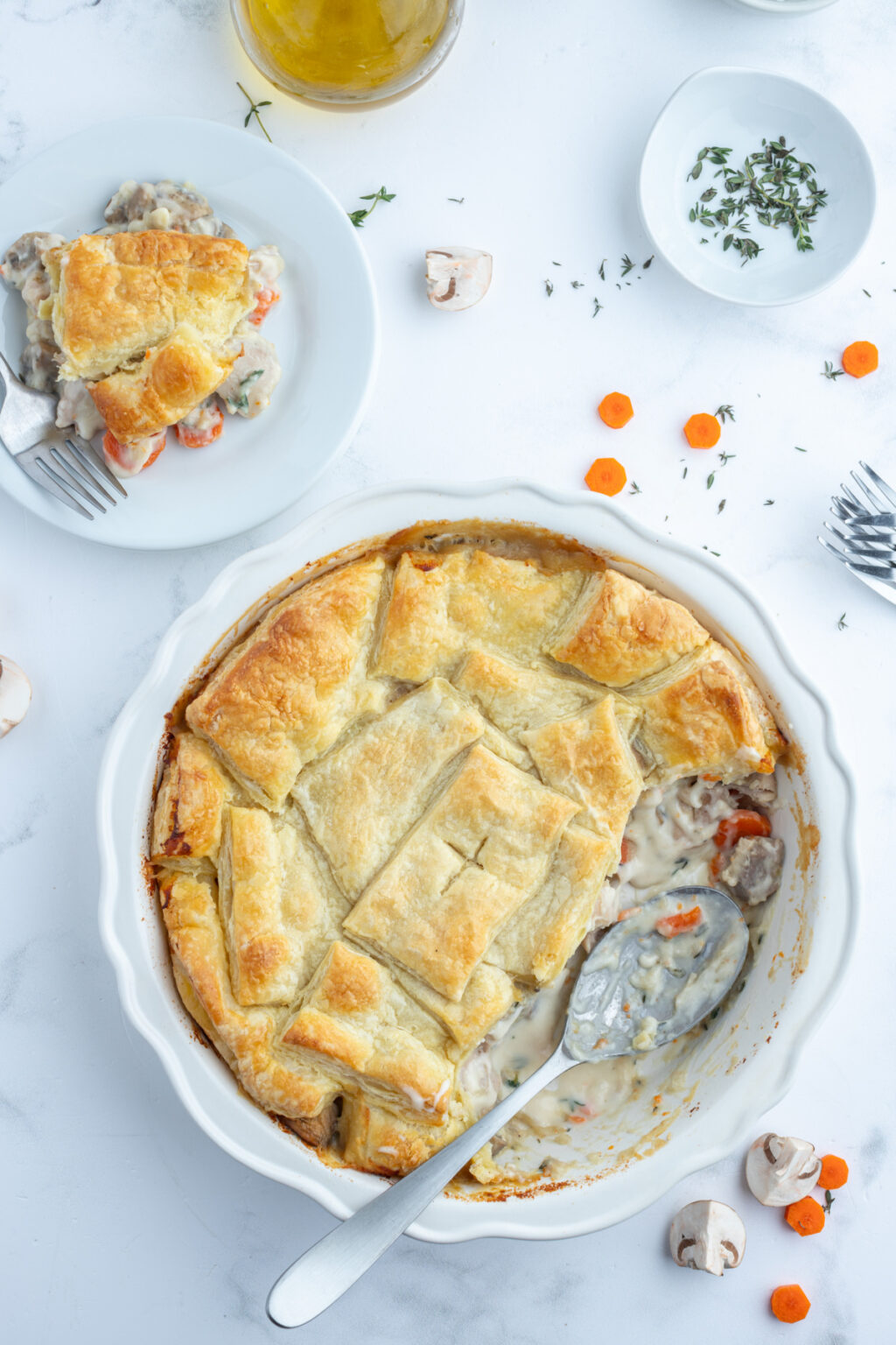 Coq au Vin Pot Pie - Recipe Girl®