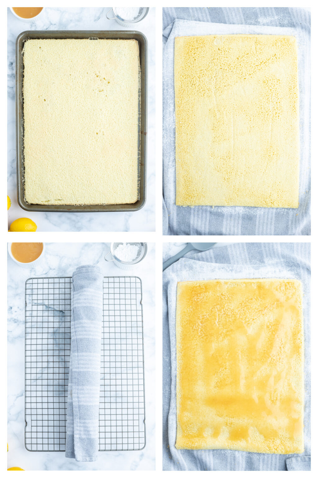 Lemon Swiss Roll - Recipe Girl®