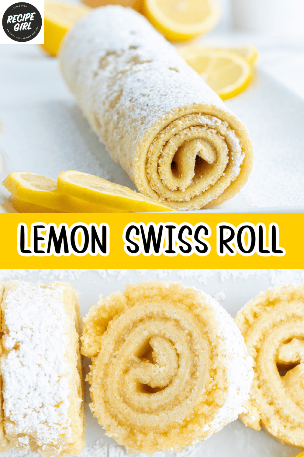 Lemon Swiss Roll - Recipe Girl®