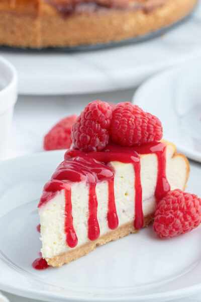 White Chocolate Raspberry Cheesecake - Recipe Girl®