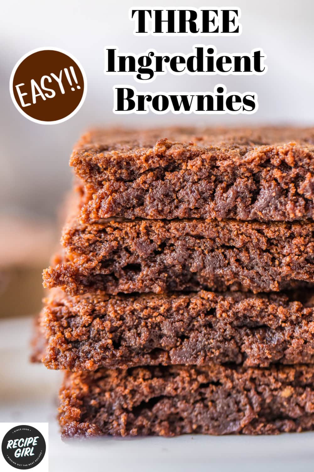3 Ingredient Brownies - Recipe Girl®