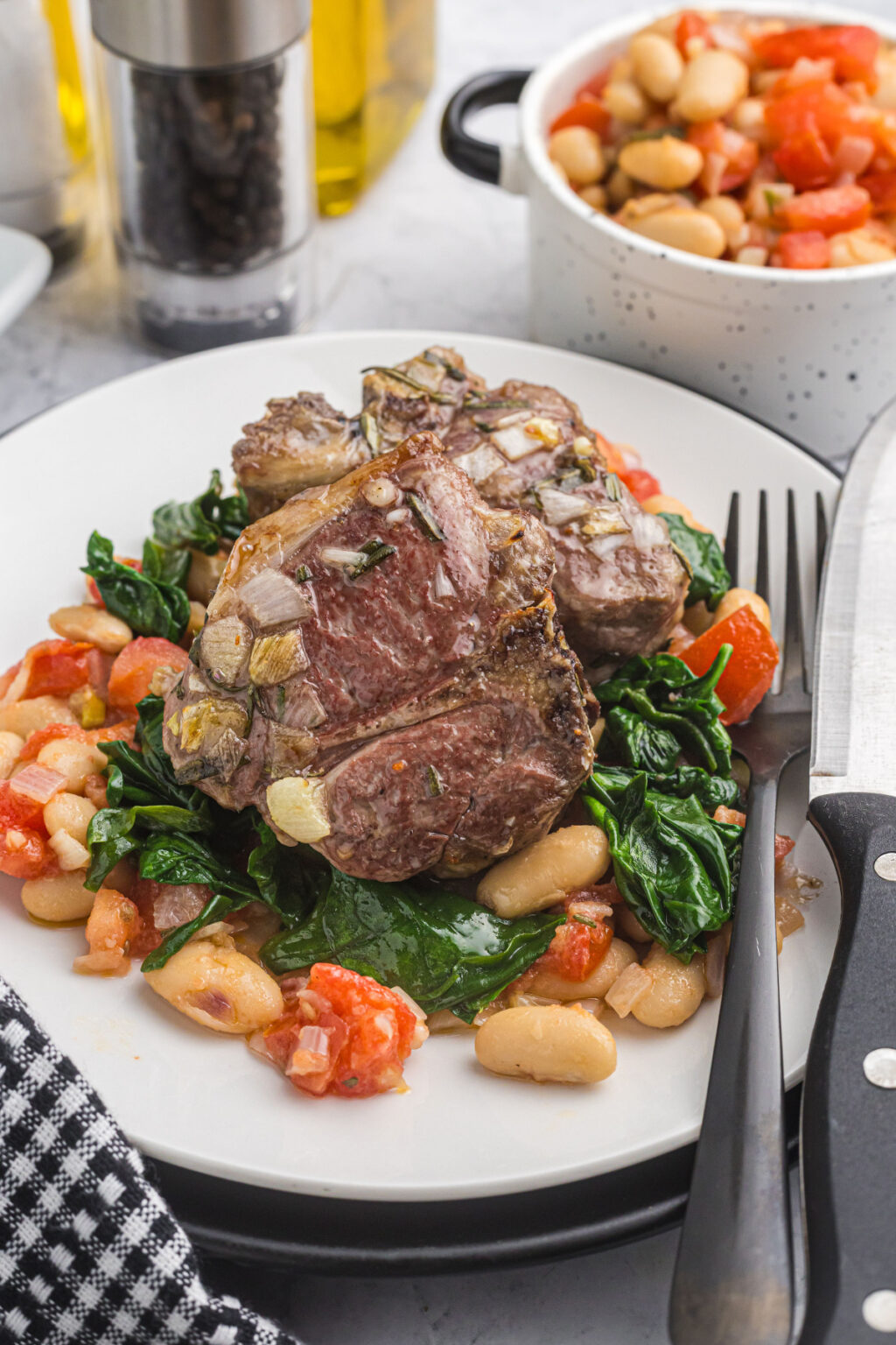 Broiled Lamb Loin Chops - Recipe Girl®
