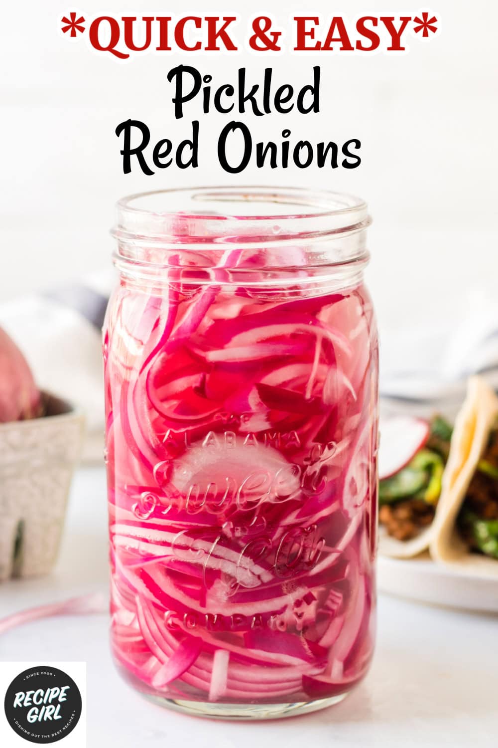 Quick Pickled Red Onions - Recipe Girl®