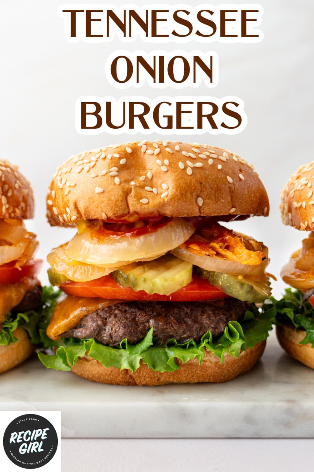 Tennessee Onion Burgers - Recipe Girl®