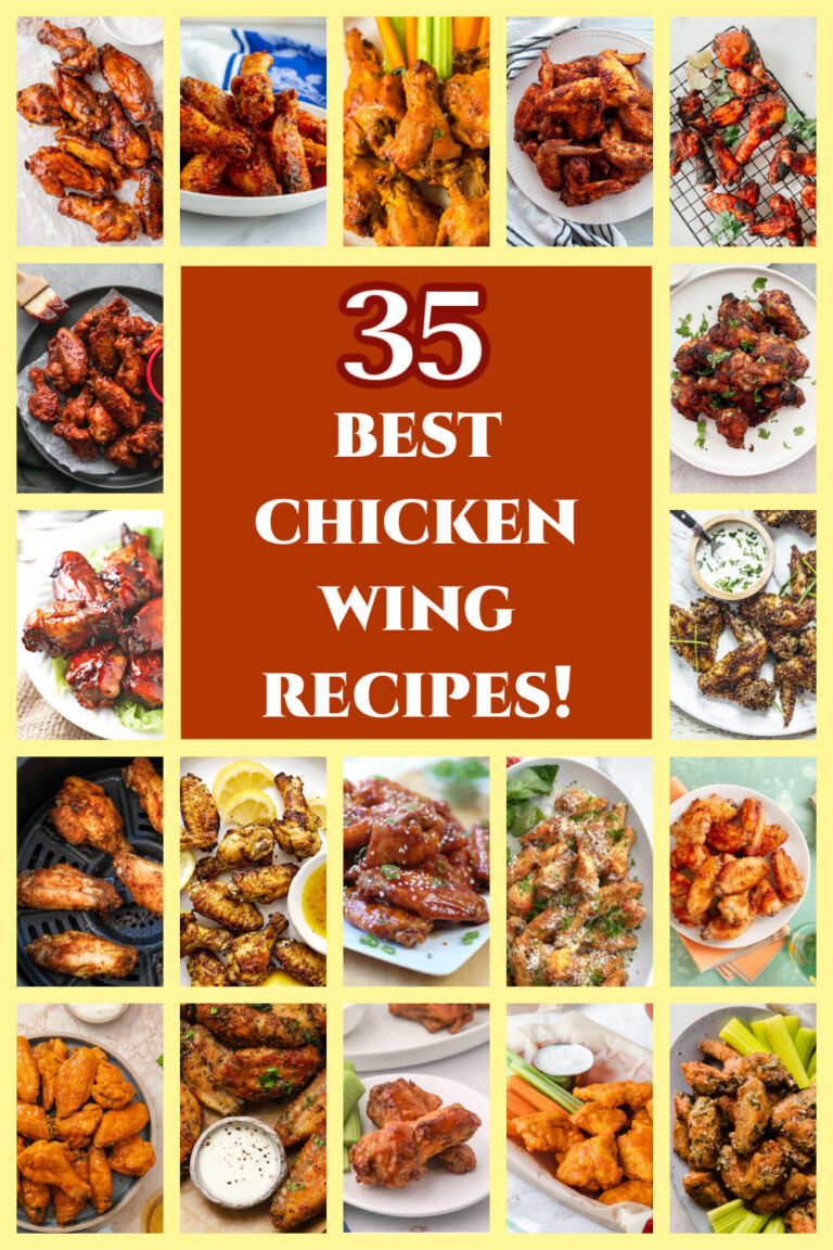 The Best Chicken Wing Recipes (35+ Crispy, Saucy, and Easy Favorites ...
