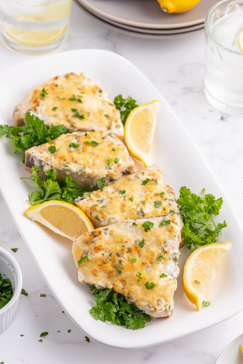 Swordfish Parmesan (Easy Broiled Swordfish Recipe) - Recipe Girl®