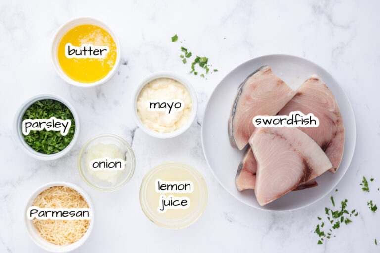 Swordfish Parmesan (Easy Broiled Swordfish Recipe) - Recipe Girl®